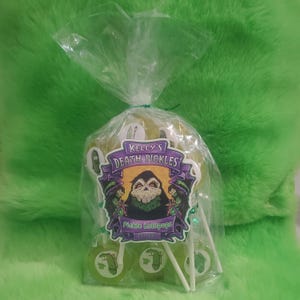 Pickle Flavored Lollipops by Kelly's Death Pickles - Unique Gift ...