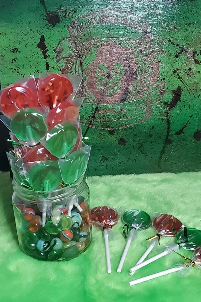Pickle Flavored Lollipops by Kelly's Death Pickles - Unique Valentine ...