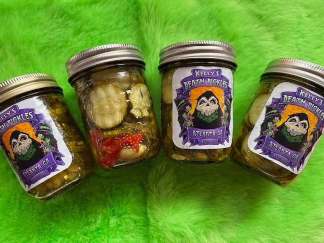Pickle Flight - Kelly's Death Pickles (4- 8 Oz. Jar Flight) - FREE ...