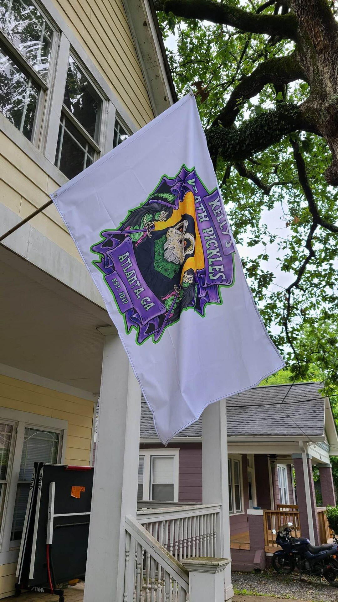 Kelly's Death Pickles Flag - Etsy