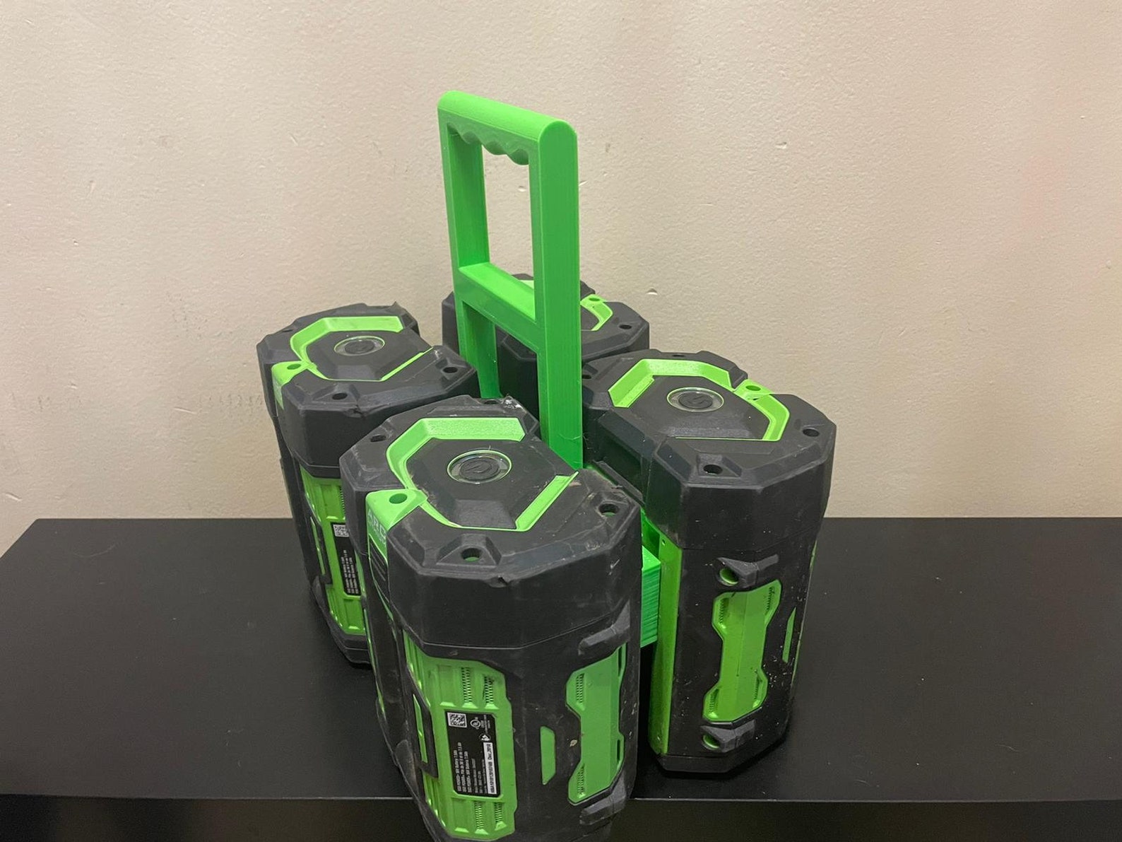 3D Printed Quadruple Battery Carrier Fits All 56v Ego Batteries - Etsy