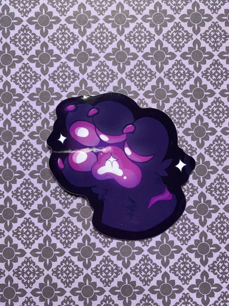 Maw&paw Furry Vinyl Maw Paw Stickers - Etsy