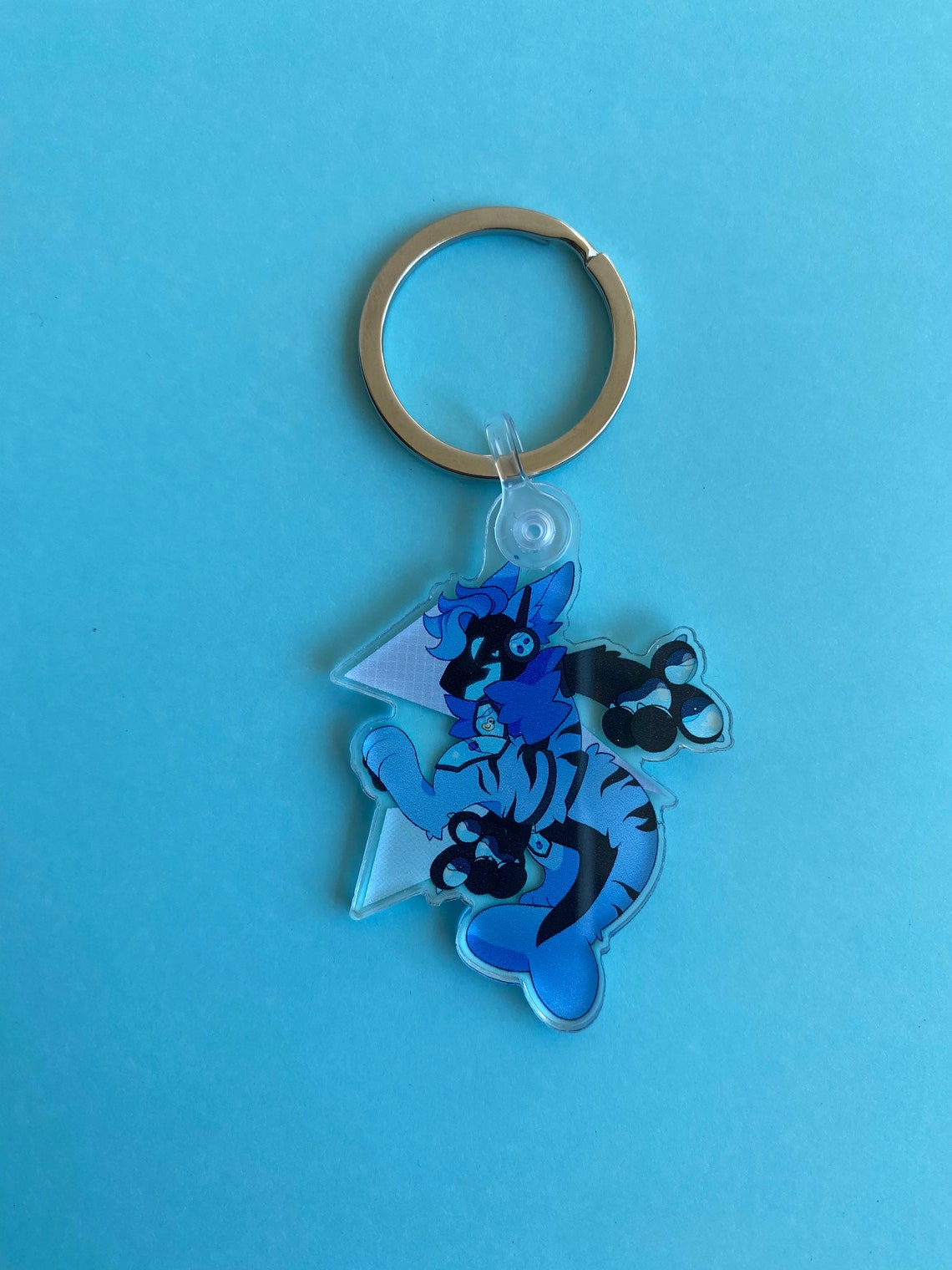 Dance Baby Dance furry Protogen Vinyl Holographic Sticker - Etsy