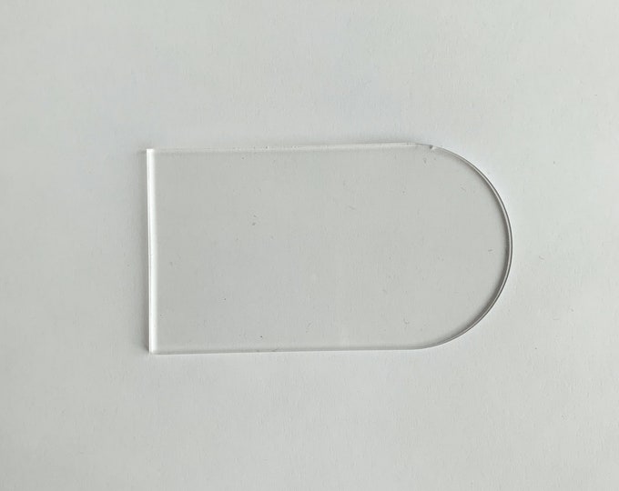 Clear Acrylic Blanks DIY Wedding Sign Calligraphy Blank Stock Sheet ...