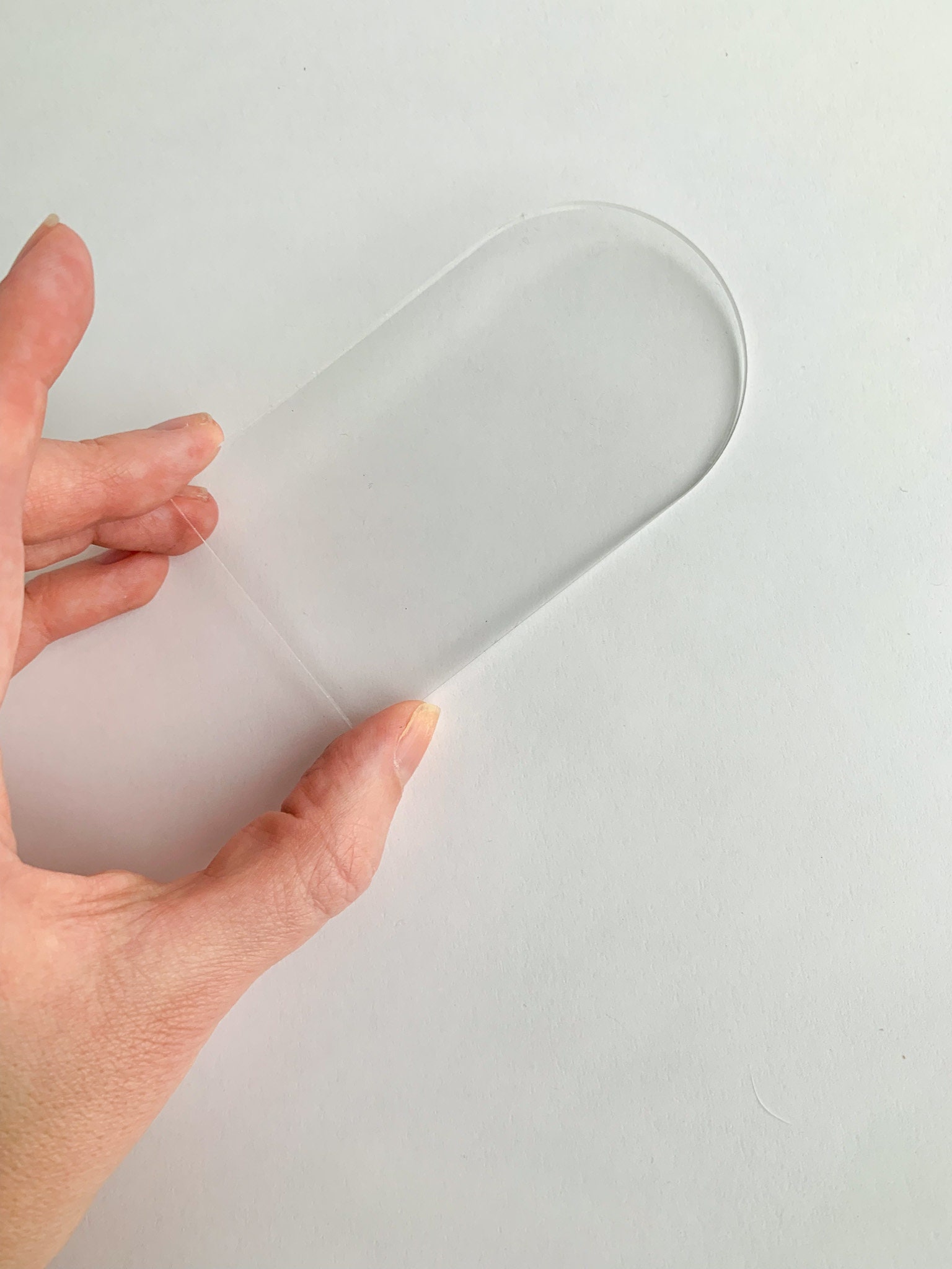 10 Arch Acrylic Blank | Oblong Acrylic for Place Card | 2x3.5" Arched ...