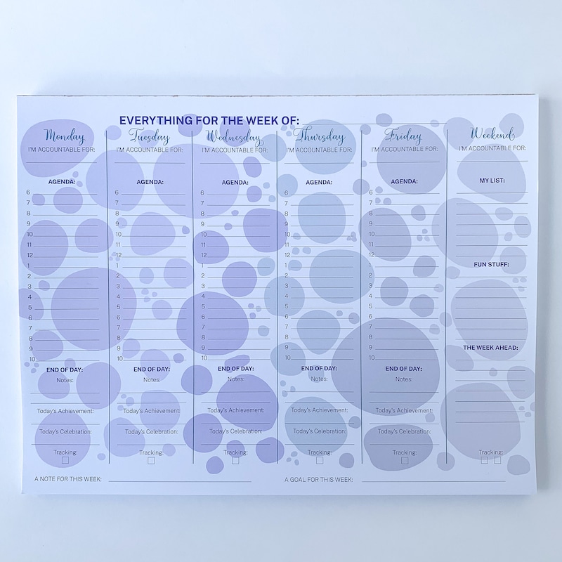 Daily Tear off Calendar - Etsy