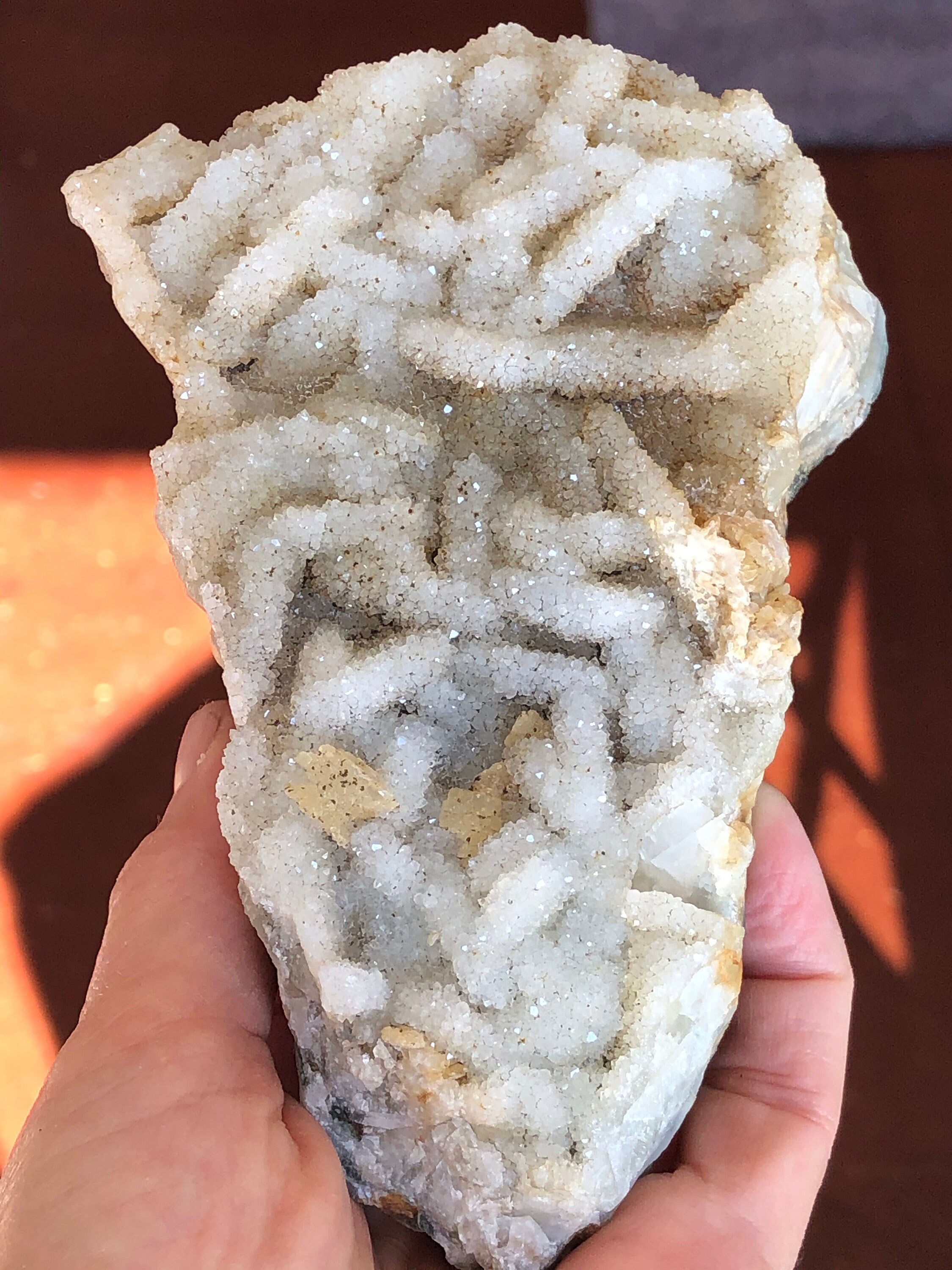 Very Unusual Pseudomorph Quartz Specimen Glittery Sparkles... - Etsy