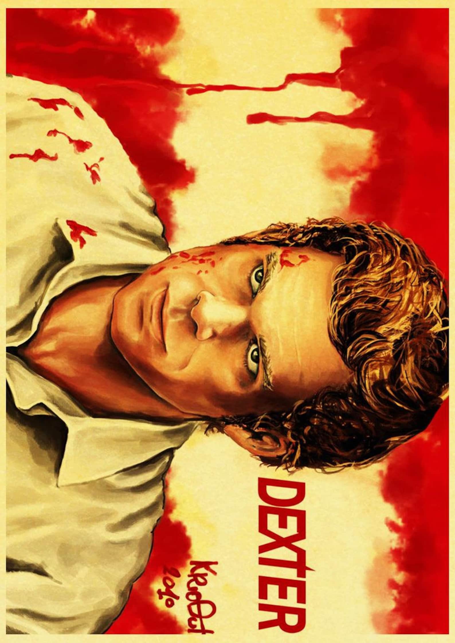 Dexter Poster Dexter Morgan Poster Vintage Poster Retro | Etsy