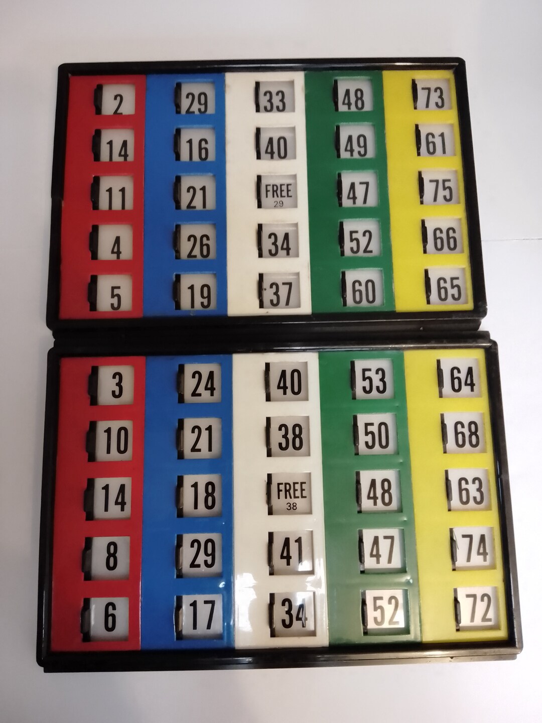 Vintage Bingo Hall Cards - Etsy