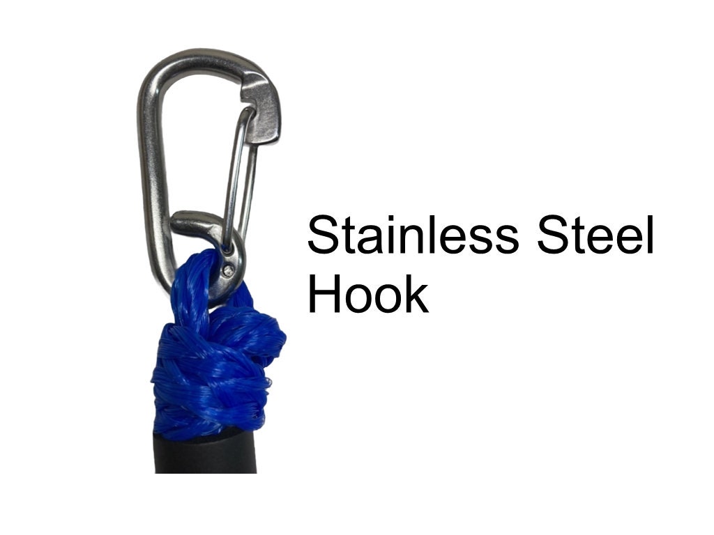 Island Anchor Bungee Dock Line Loop and Hook Mooring Rope for Boats ...