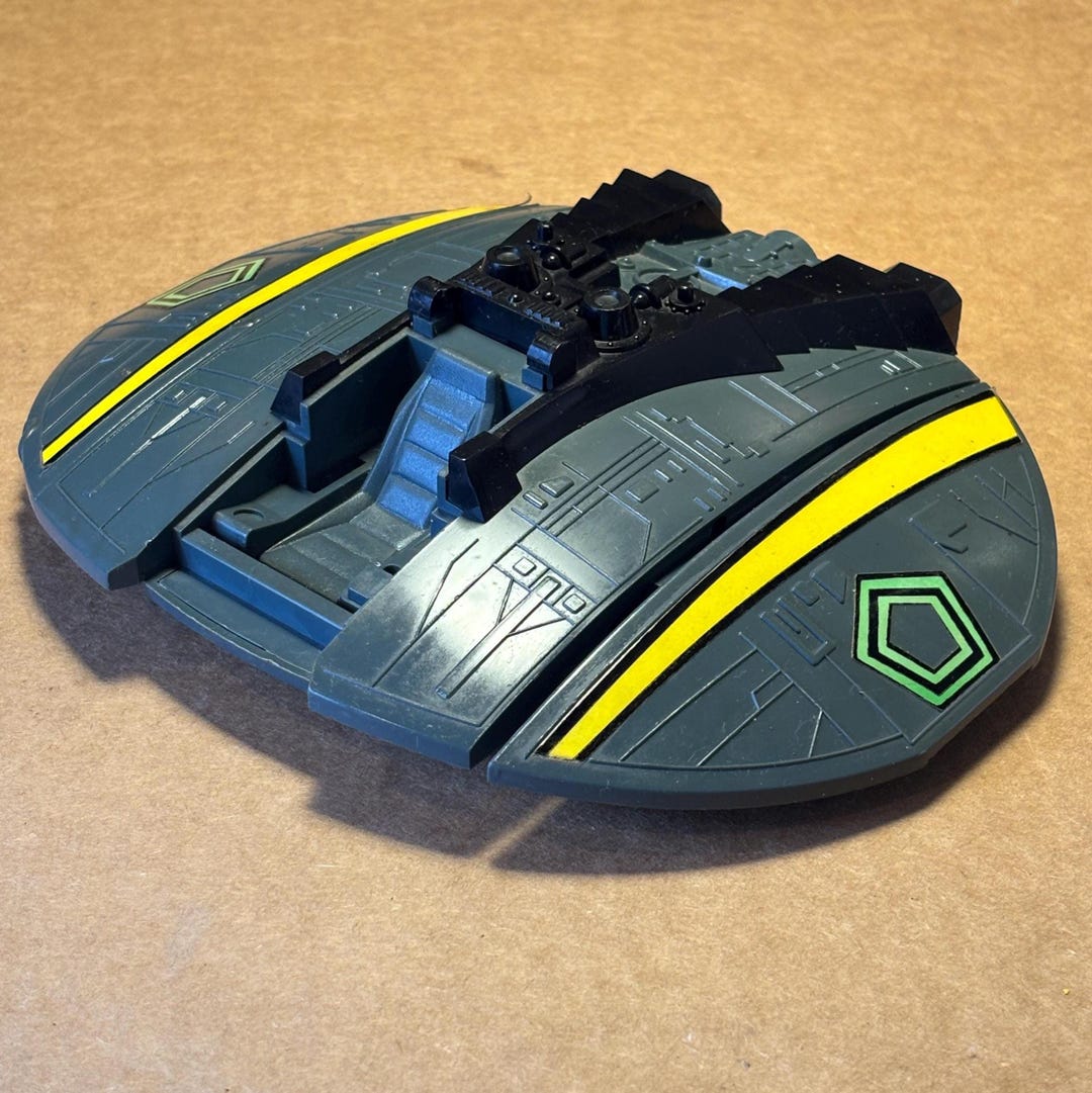 1978 Mattel Battlestar Galactica Cylon Raider Starship Fighter - Etsy
