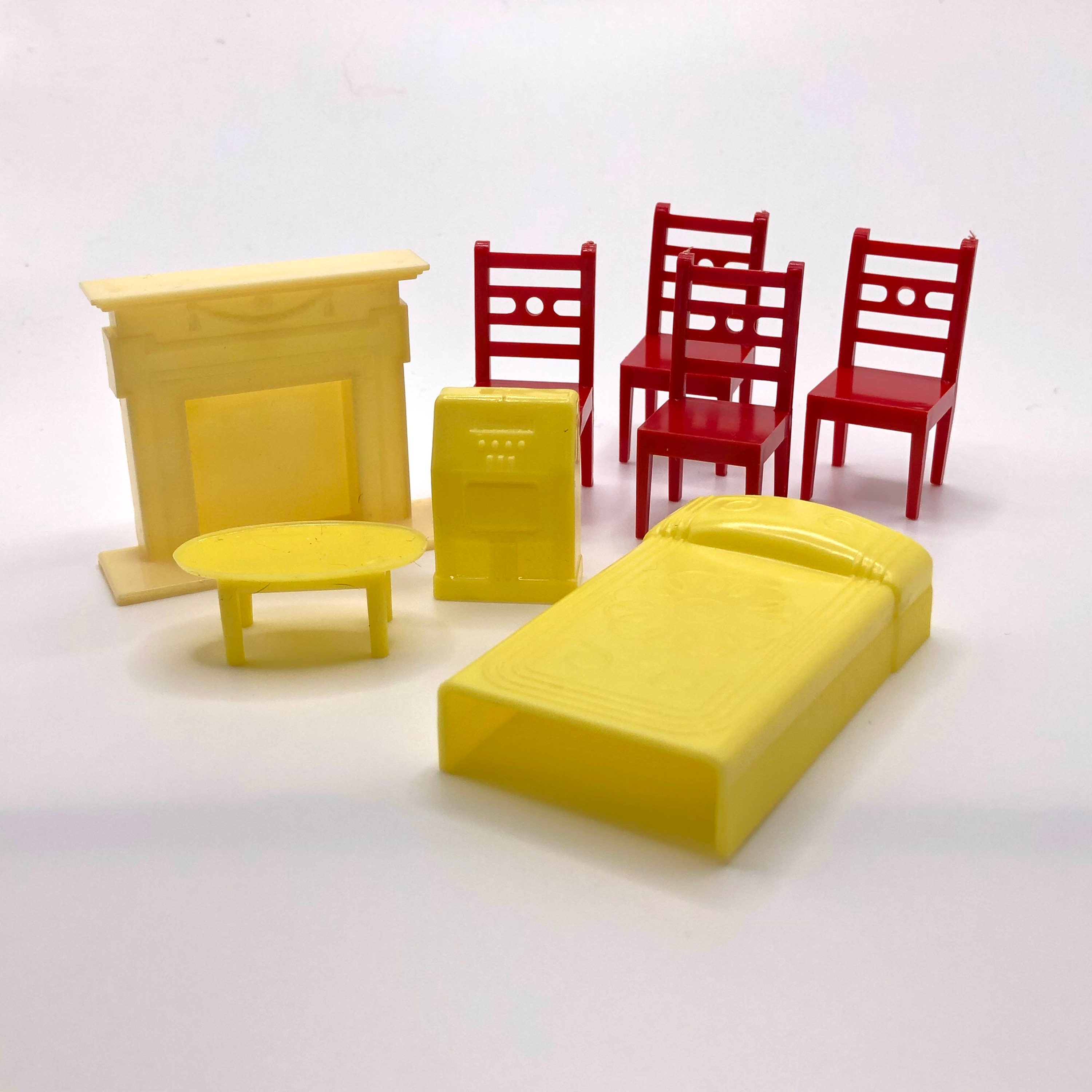 Vintage Pyro Plastics Dollhouse Furniture 1950s - Etsy