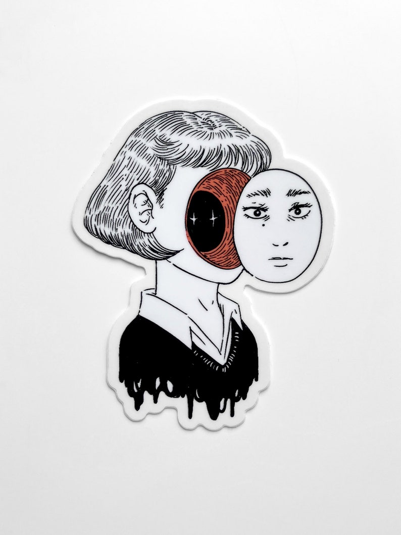 Soul Horror Art Sticker - Etsy