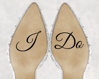 I Do Shoe Stickers - Etsy