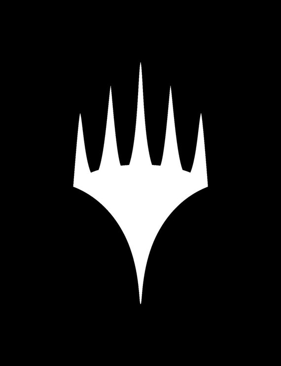 Magic The Gathering Logo Black And White