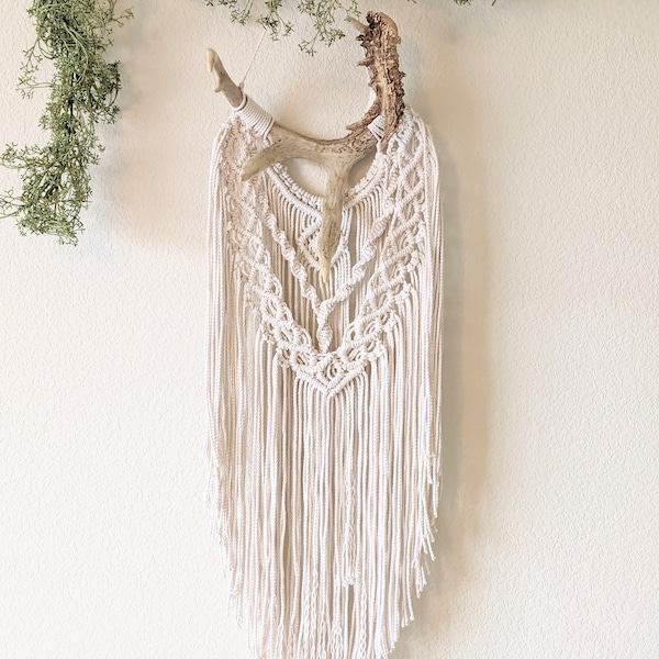 Deer Antler Macrame - Etsy