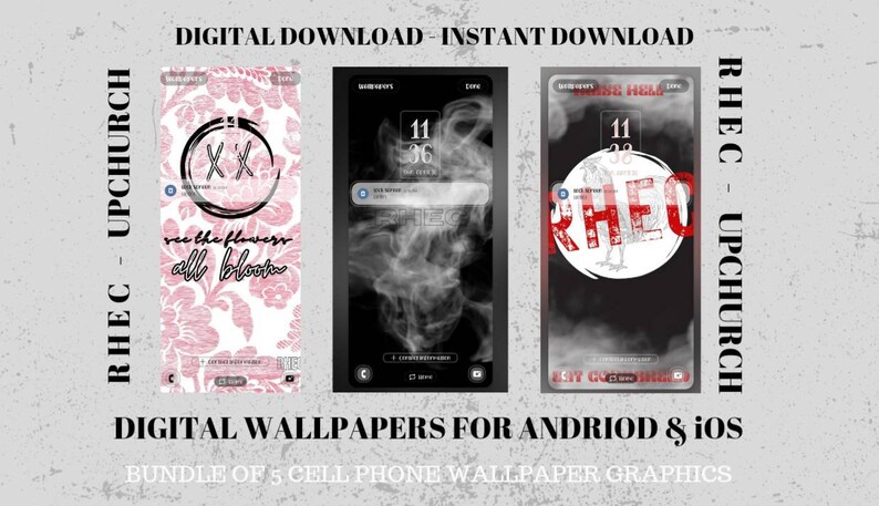 Upchurch RHEC Wallpaper Screen Instant Digital Download Ryan - Etsy