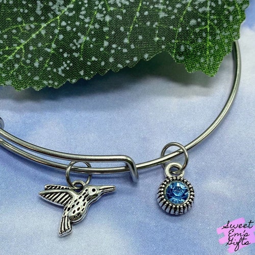 Hummingbird 925 Sterling Silver Pandora Fit Charm - Etsy