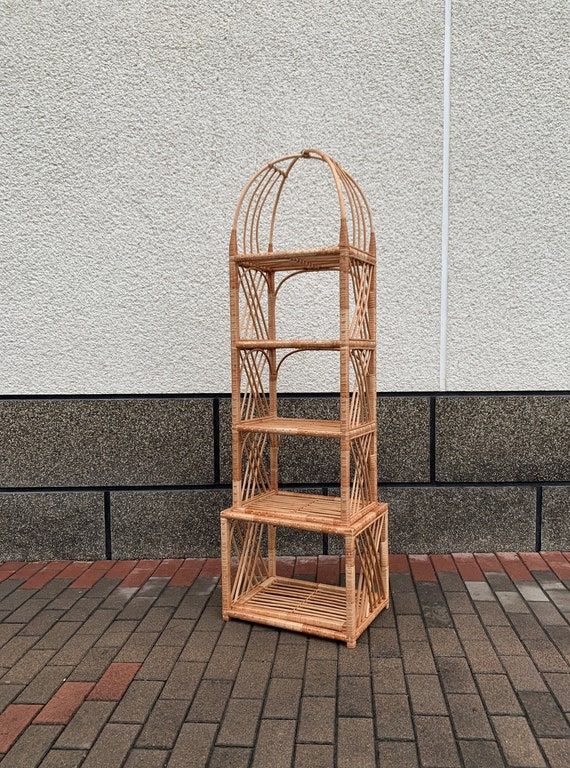 68 Inches Arched Bookcase 5 Tier Plant Stand Etagere Shelf - Etsy