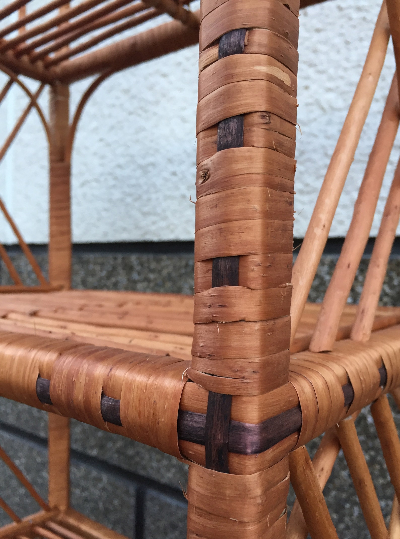 Arched Wicker Shelf Arched Rattan Shelf Wicker Furniture - Etsy