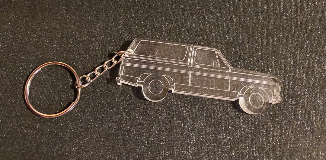 Chevy Square Body K5 Blazer Keychain Acrylic Laser Cut Custom Made ...