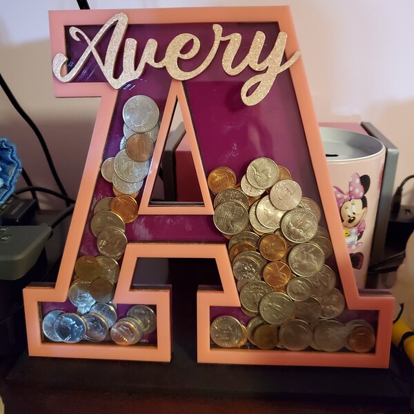 Custom Piggy Bank - Etsy