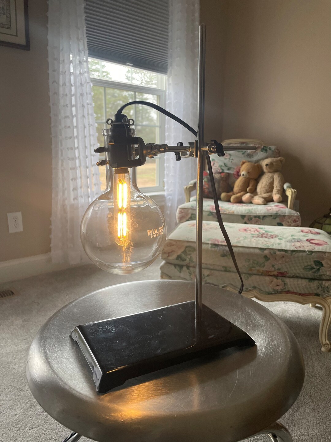 Chemistry Beaker Lamp/ Laboratory Lamp/ Chemistry Teacher Gift/ Edison ...