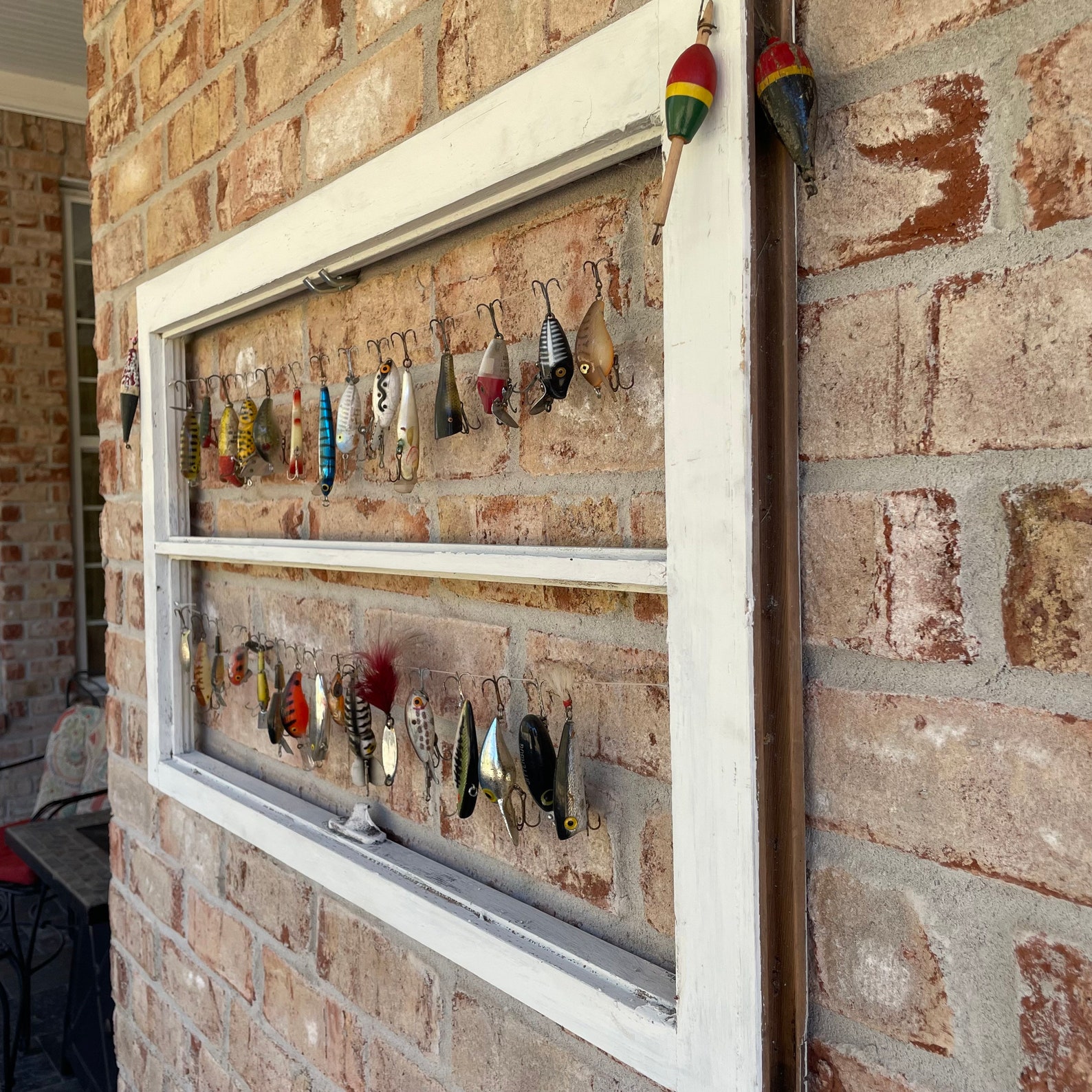 Vintage Fishing Lure Display Fishing Gift for Dad Vintage - Etsy