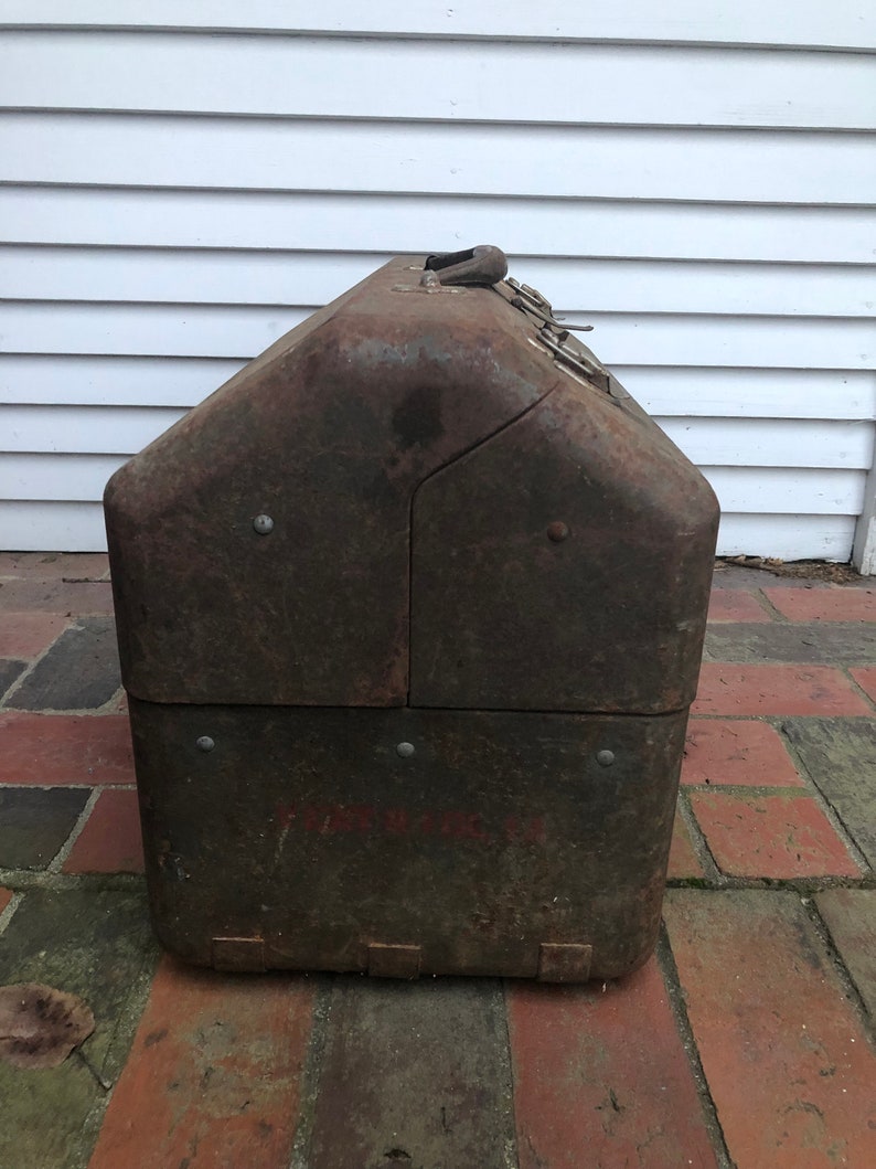 Vintage Military Tool Box Simonsen Type 2 Mechanics Class A Vintage ...