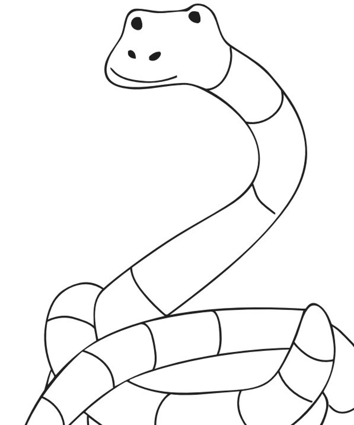 20 Fun Snake Coloring Pages for Kids . Digital Download - Etsy Canada