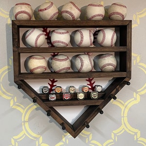 Baseball Homeplate Ring Ball Display (JR6) - Etsy
