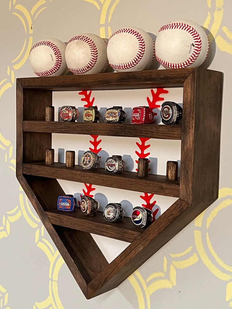Baseball Ring Display mini - Etsy