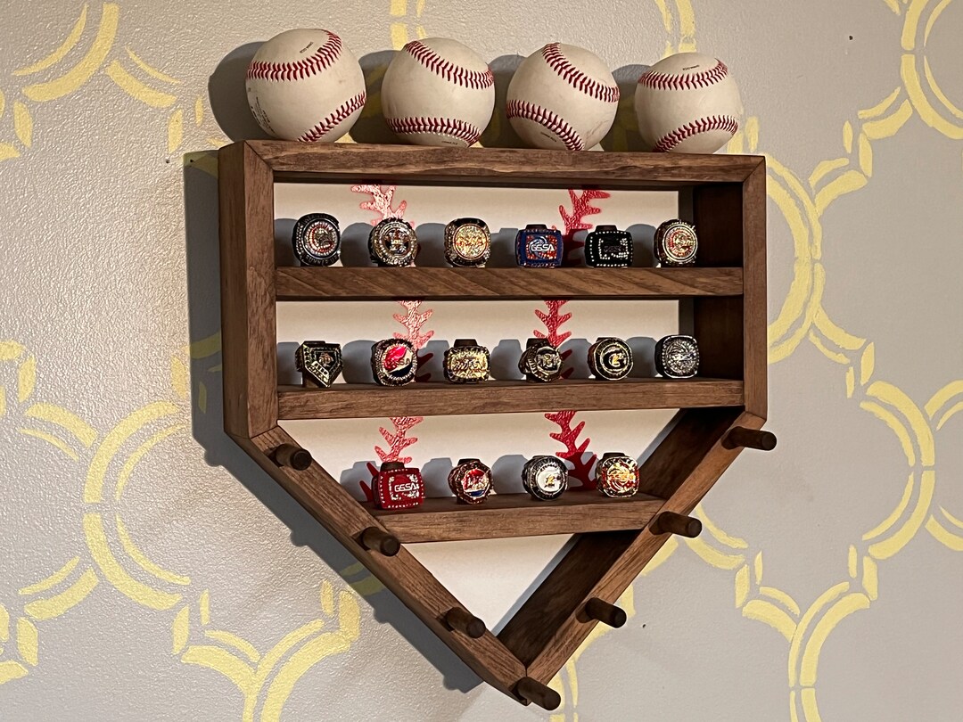 Baseball Ring Display (mini) - Etsy