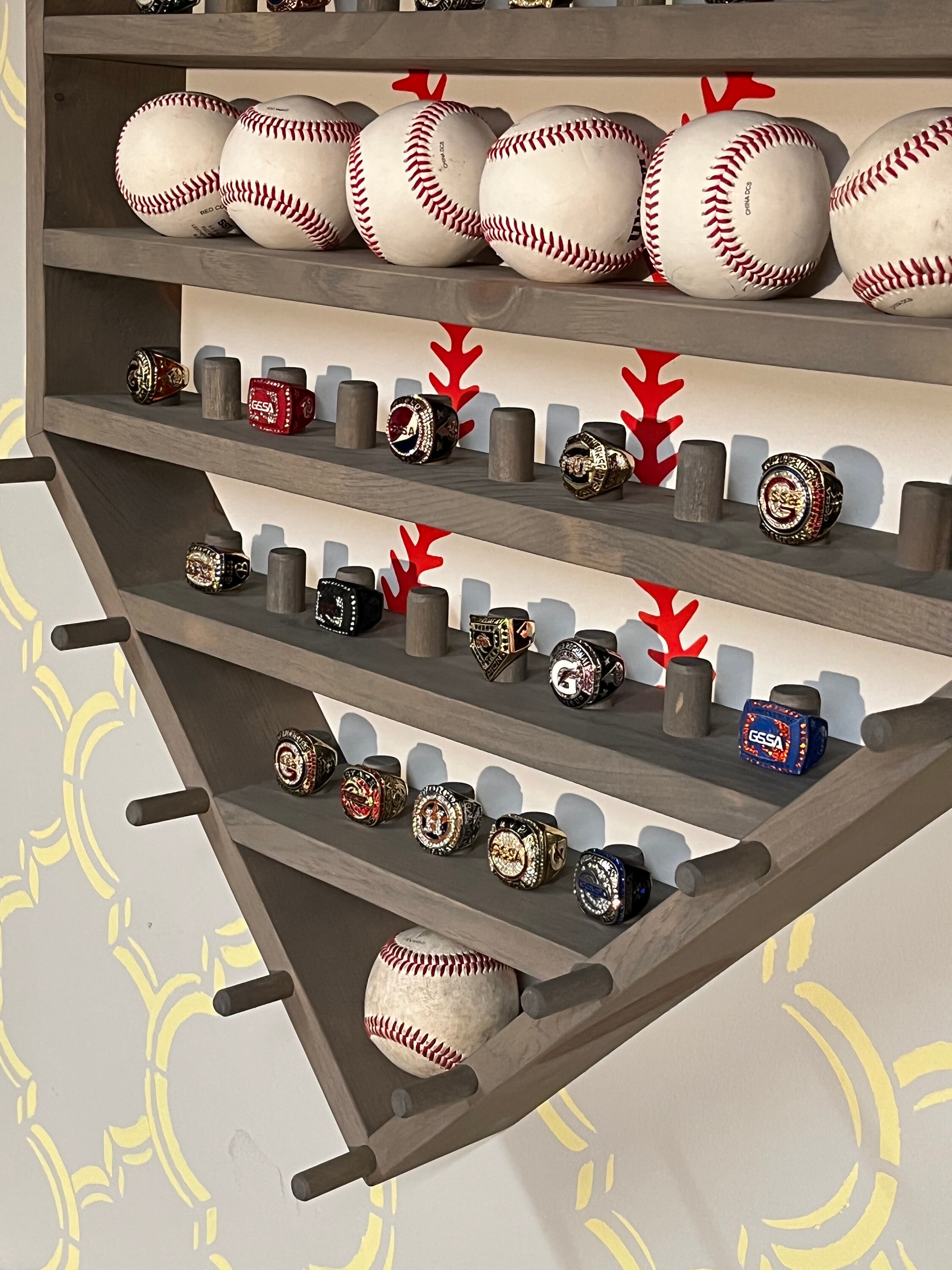 Homeplate Ring & Baseball Display sr - Etsy