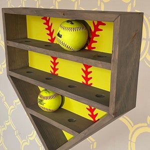 Softball Home Plate Display (SB1) - Etsy
