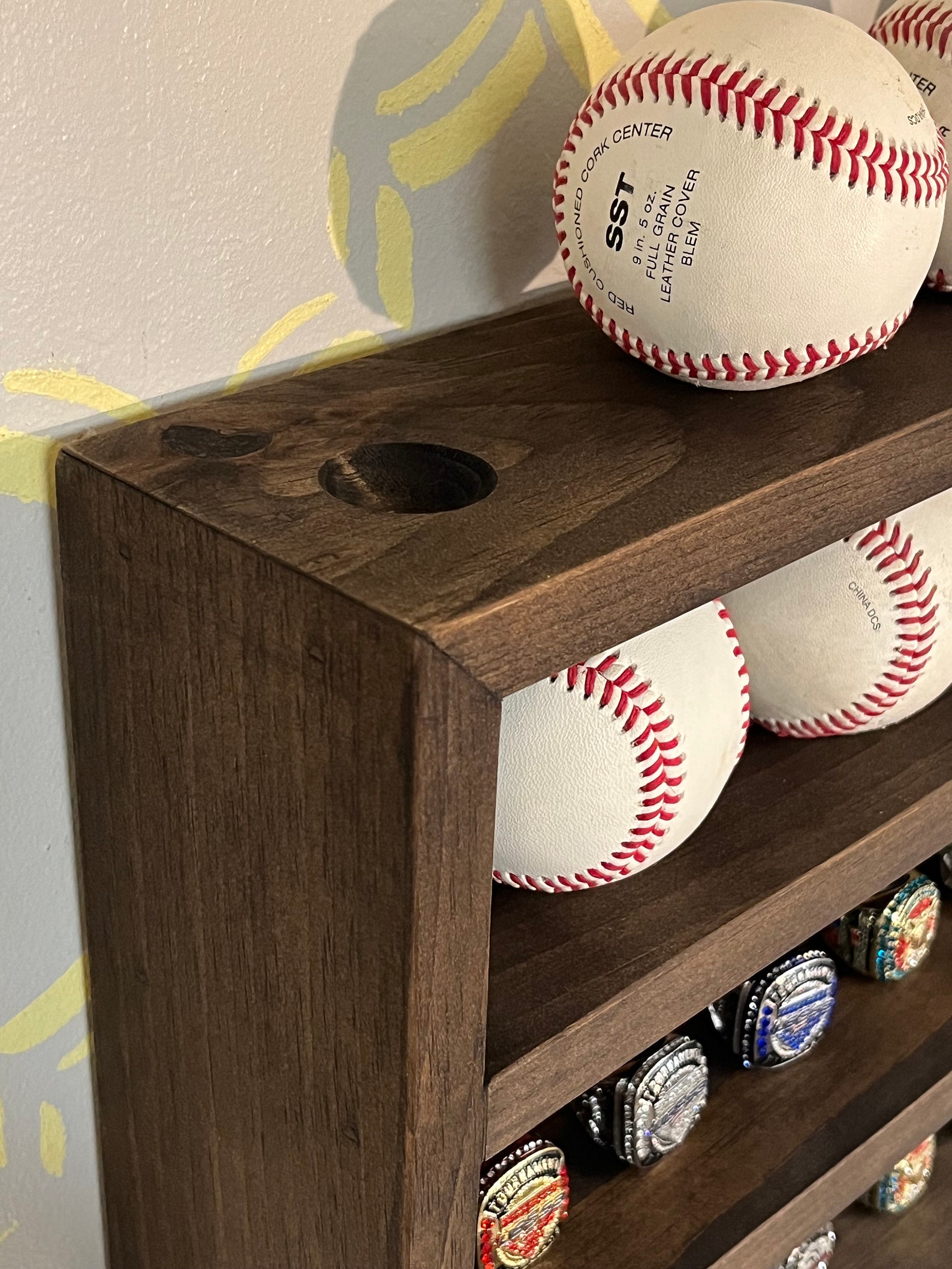 Home Plate Baseball and Ring Display jr4 - Etsy