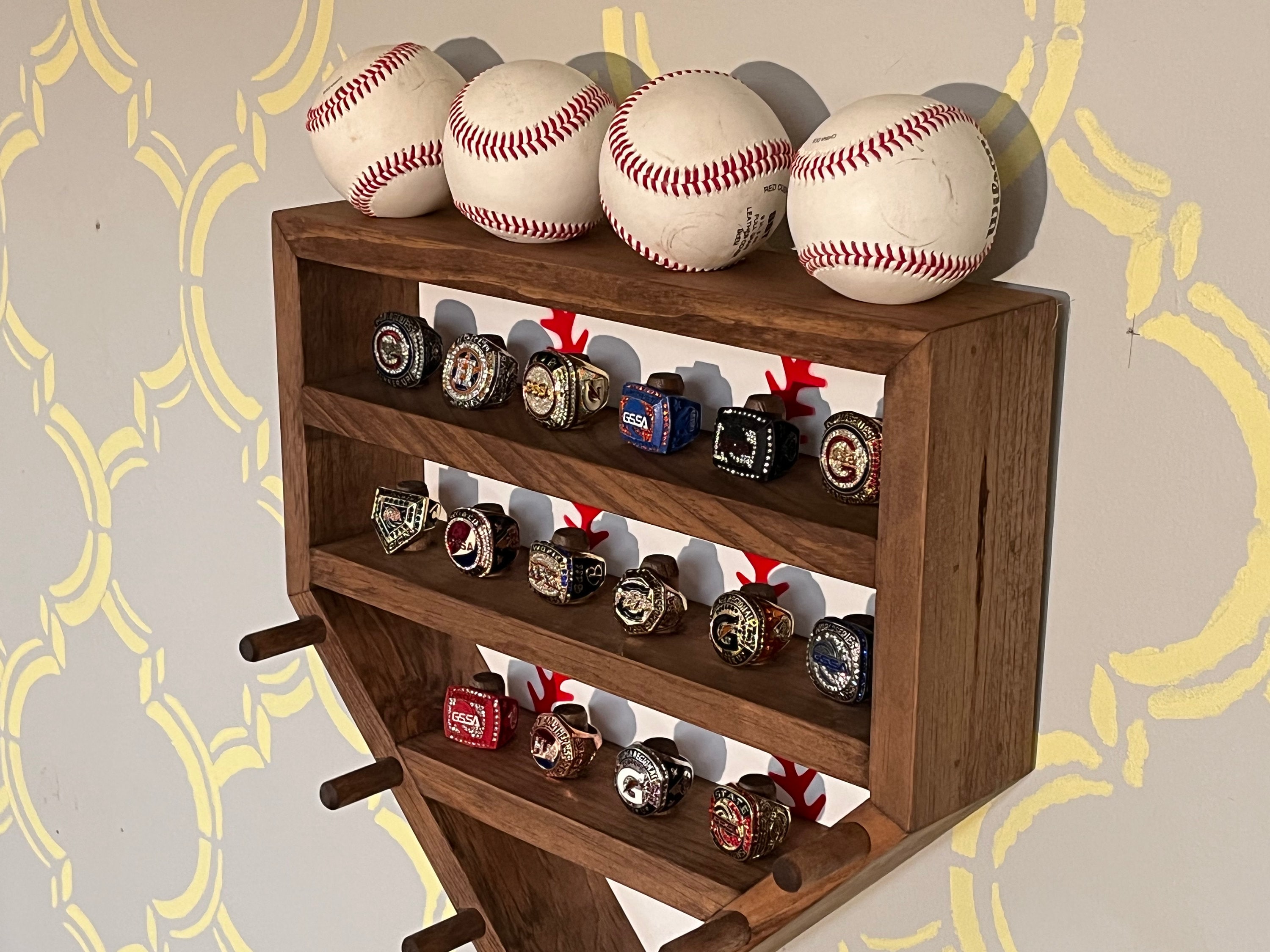 Baseball Ring Display mini - Etsy