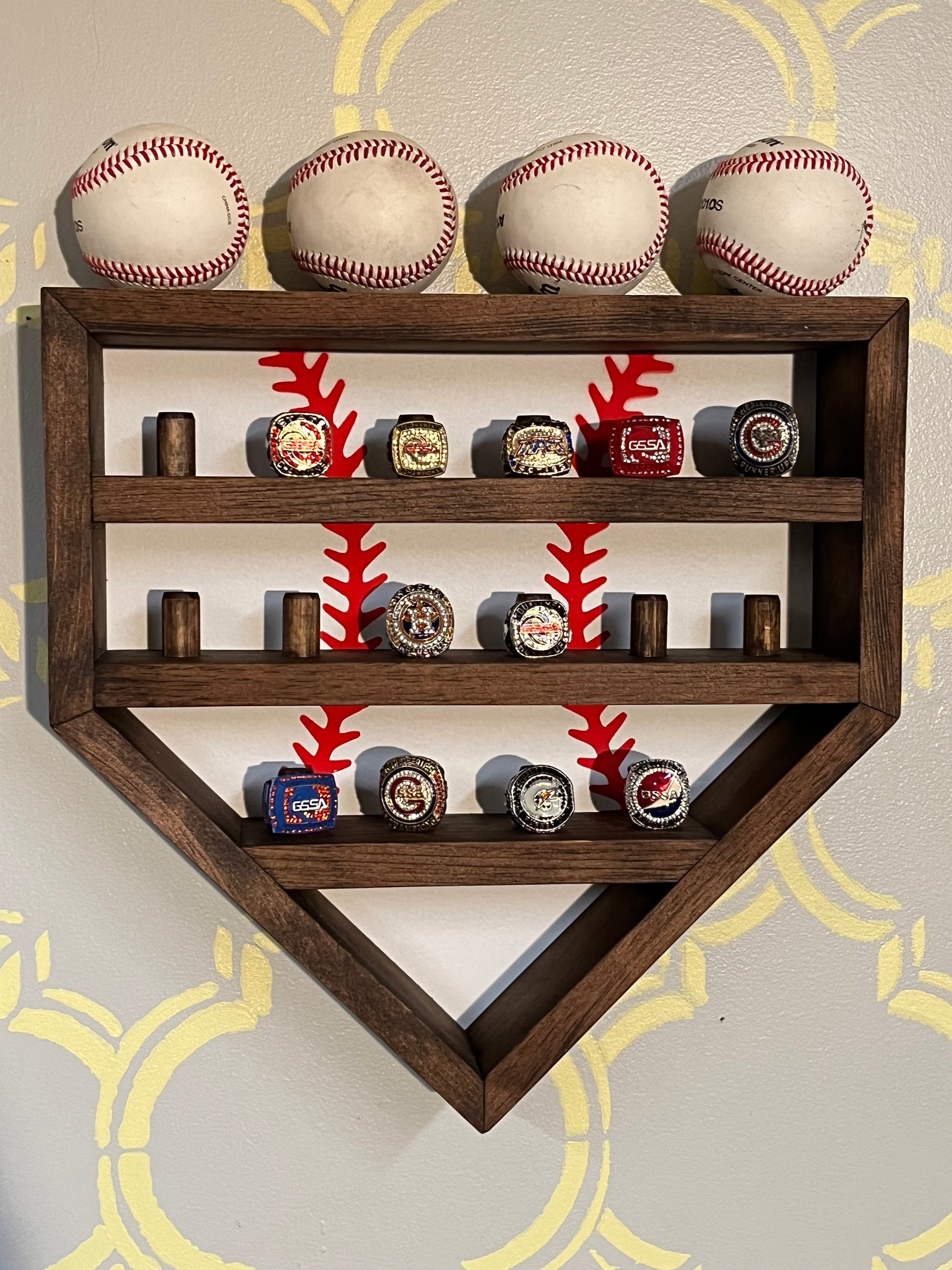Baseball Ring Display mini - Etsy