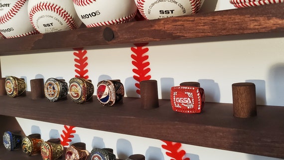 Memorabilia Collectibles Homeplate Ring & Baseball Showcase Art ...