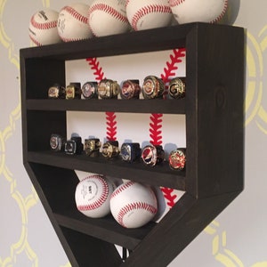 Homeplate Ring & Baseball Showcase (jr) - Etsy