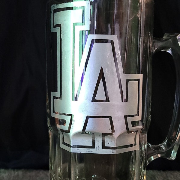 Dodgers Beer Mug - Etsy