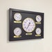 Customizable 41 Time Zone Clock. Multiple Customizable Wall Clocks for ...