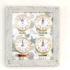 Customizable 4+1 Time Zone Clock. Multiple Customizable Wall Clocks for 5 Regions or Cities ...