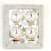 Time Zone Clock. 4 Customizable Zones. Optional Zone Labels. Personal ...