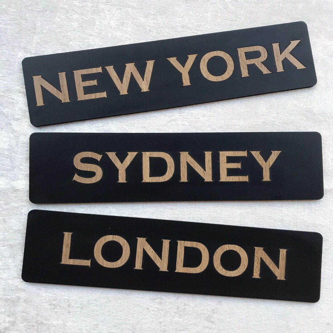 World Time Sign, Time Zone Clock Signs, Wood Sign for Wall, Time ...