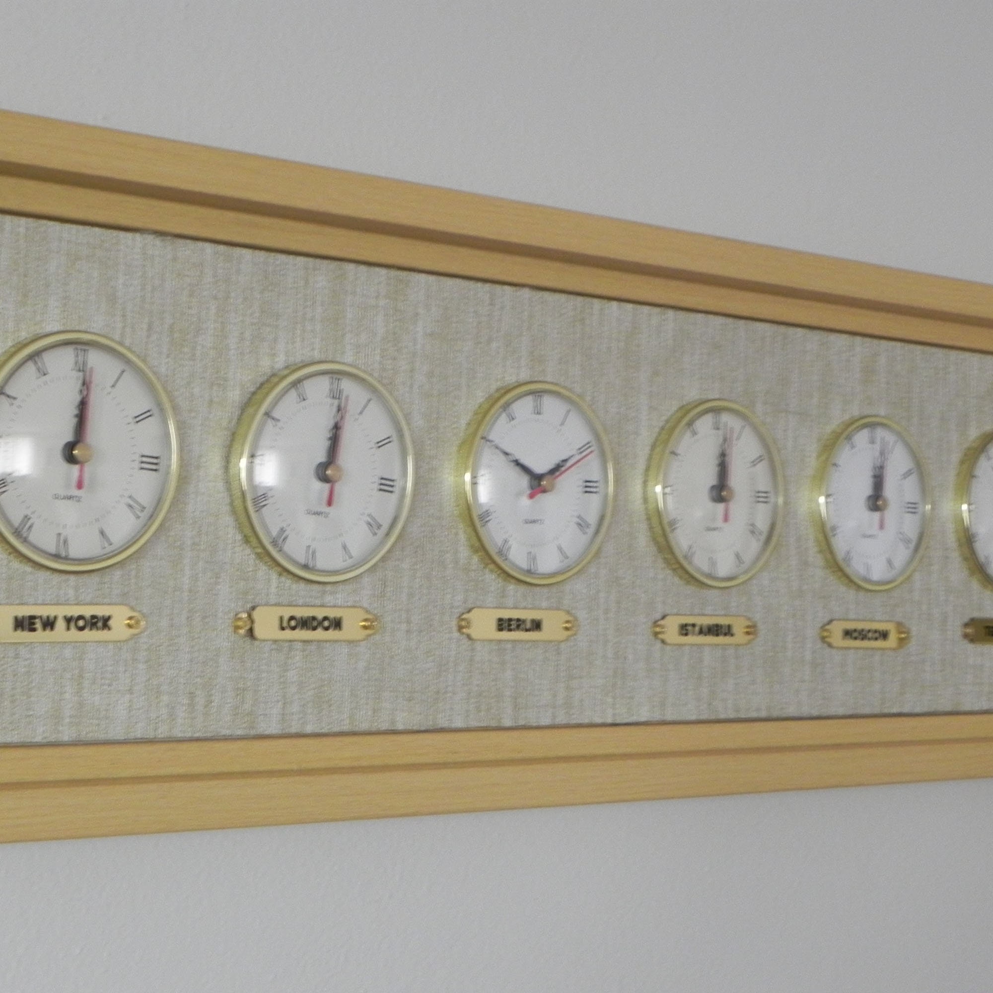 Time Zone Clock. 5 6 Zone Times. 5 or 6 Zone Clock. Custom - Etsy