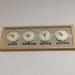 4 Zone Clock With Mirror. You Can Print the Name, Region or City You ...