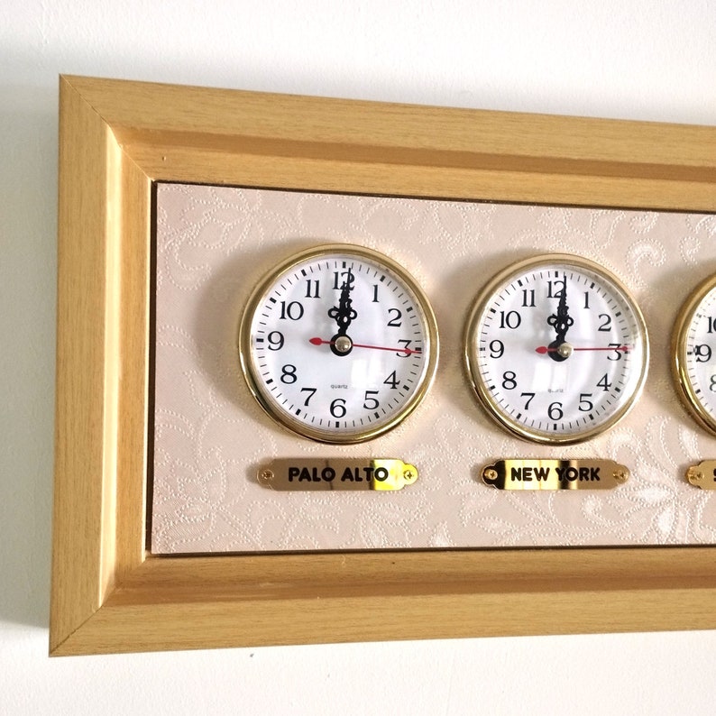 Time Zone Clock. 5 - 6 Zone Times. 5 or 6 Zone Clock. Custom Multi Time ...