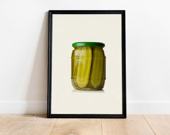 Pickle Poster - Etsy UK