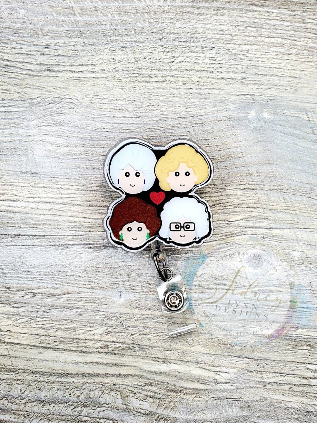 Old Ladies Badge Reel - Etsy